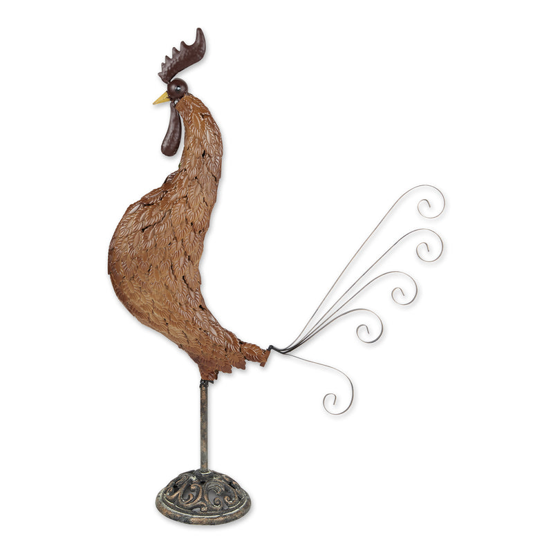 METAL SCULPTURE ROOSTER – Sigma Distributors