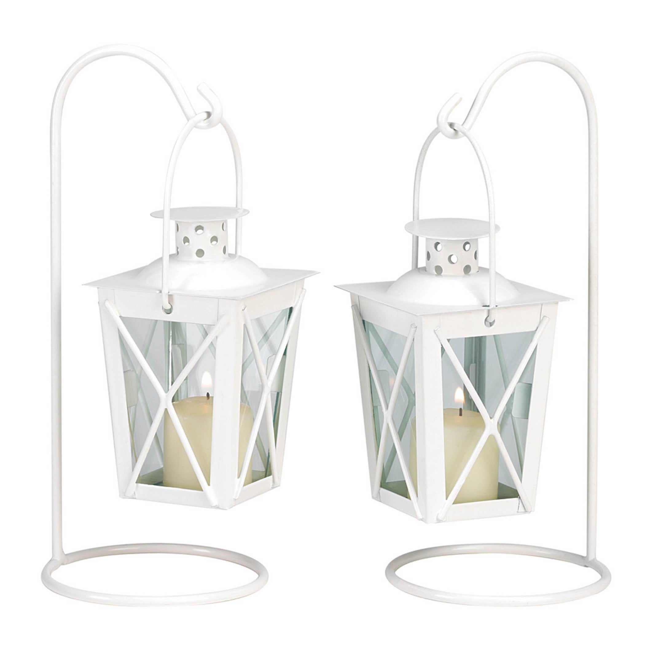 WHITE RAILROAD CANDLE LANTERNS – Sigma Distributors