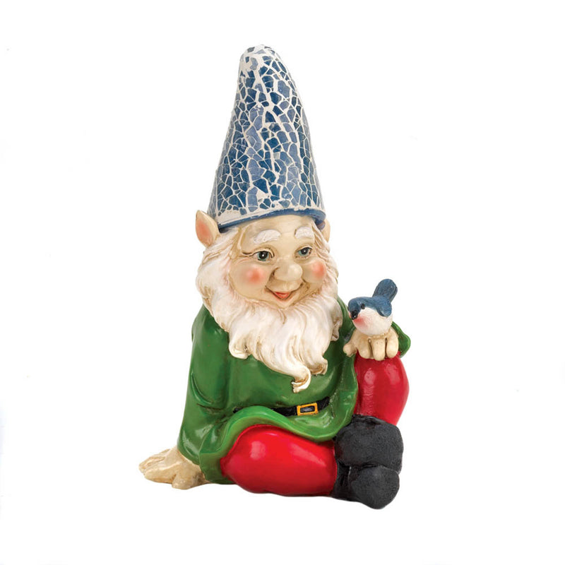 CHEERY GNOME SOLAR STATUE – Sigma Distributors