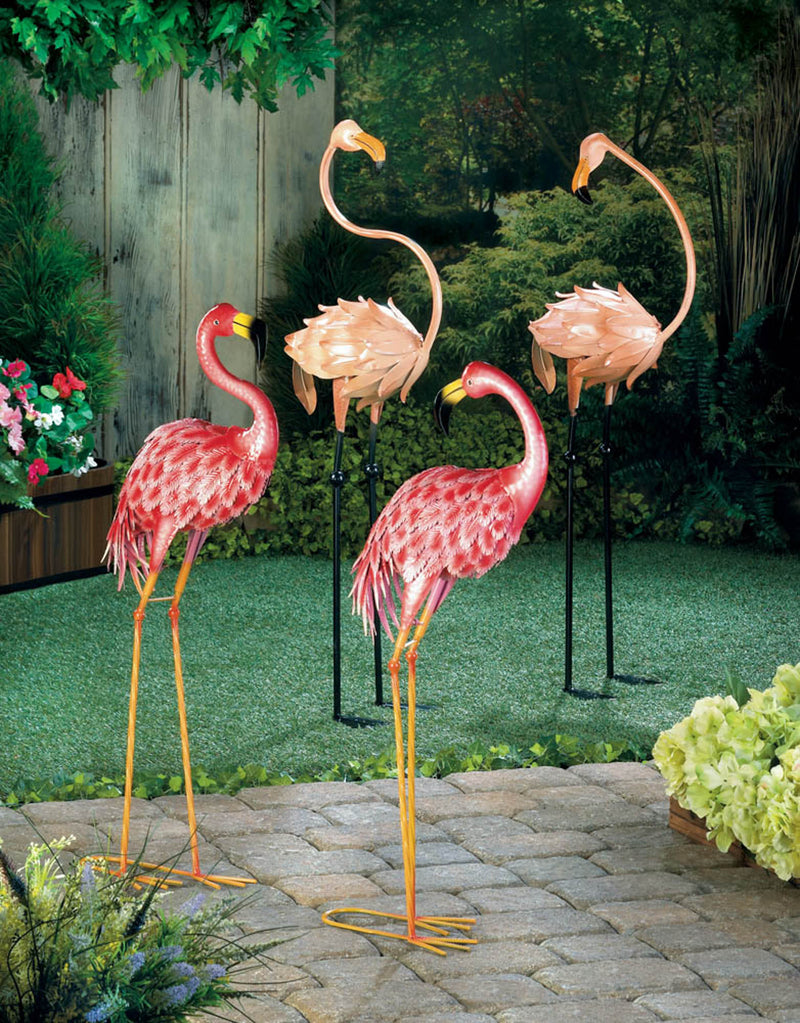 BRIGHT STANDING FLAMINGO LOOKING BACK – Sigma Distributors