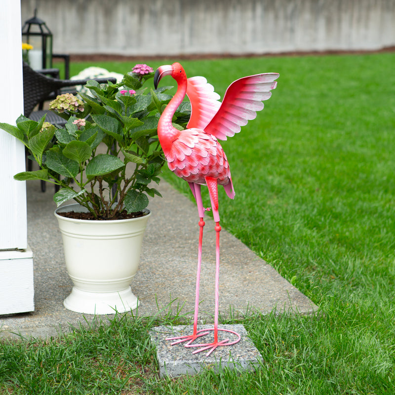 FLYING FLAMINGO METAL DECOR – Sigma Distributors
